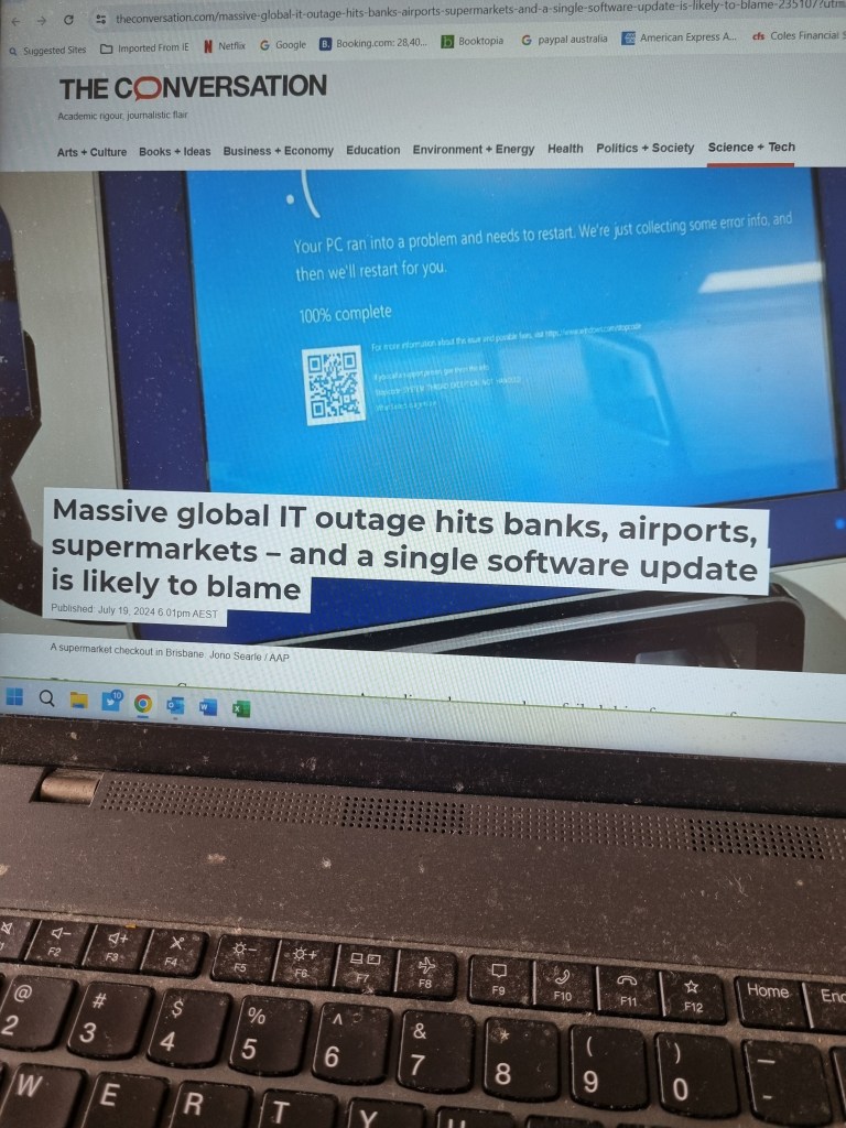 THE VERY FRAGILE WORLD OF COMPUTERS - Everald Compton